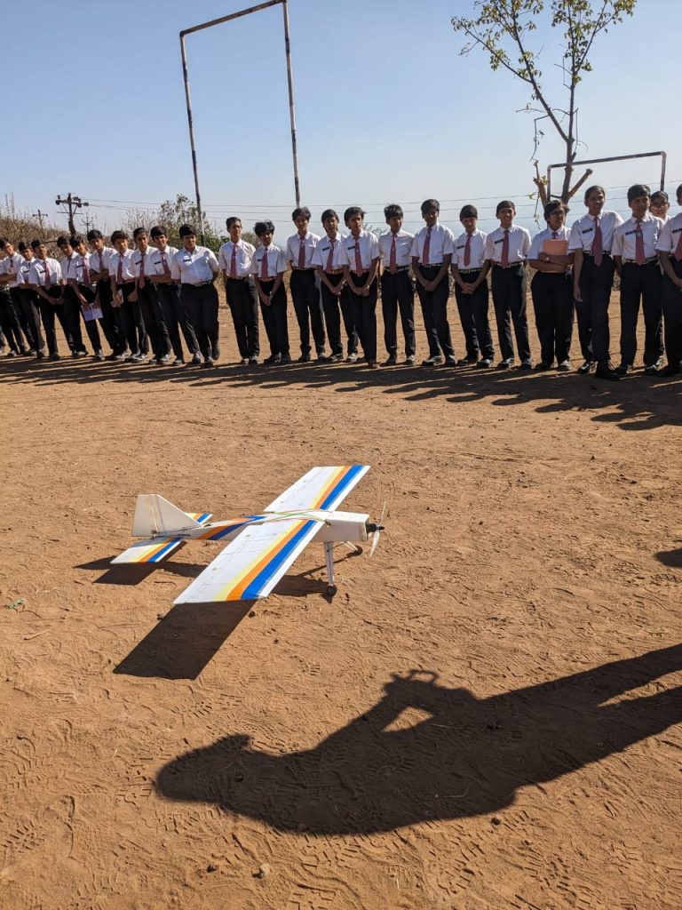 Aeromodelling Display at RLMSS…… – Rani Laxmibai Mulinchi Sainiki Shala